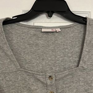 SO | Tops | Square Neck So Bodysuit | Poshmark